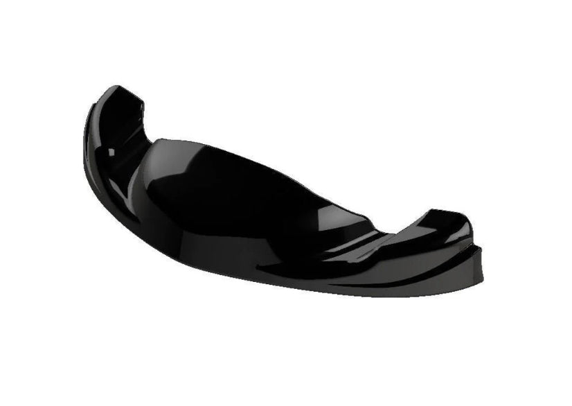 Parolin Kart Republic FRONT SPOILER BUMPER CADET - BLACK – Action Kart Shop