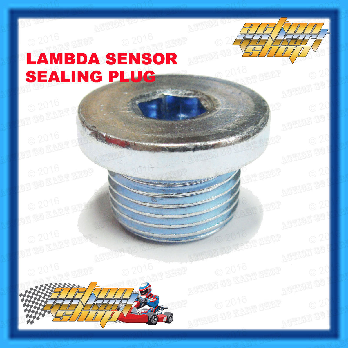 EASITUNE BLANKING PLUG LAMBDA EXHAUST OXYGEN SENSOR – Action Kart Shop