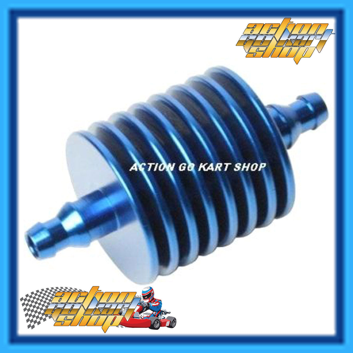 IN-LINE FUEL COOLER BLUE COLD FUEL MORE POWER MULTIPLE UNITS COOL BETT ...