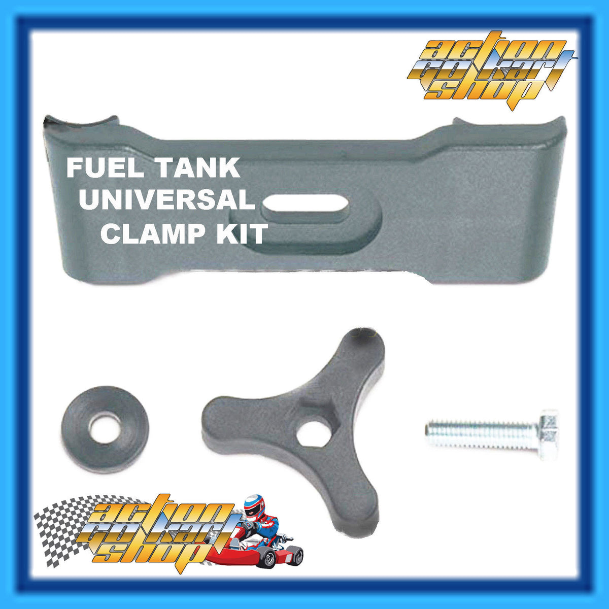 FUEL TANK UNIVERSAL CLAMP RETAINING KIT TANK MOUNT CLAMP SET – Action ...