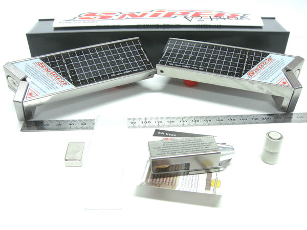 SNIPER TWIN LASER KIT V2 INOX FRONT WHEEL & SA INOX SPROCKET ALIGNER ...